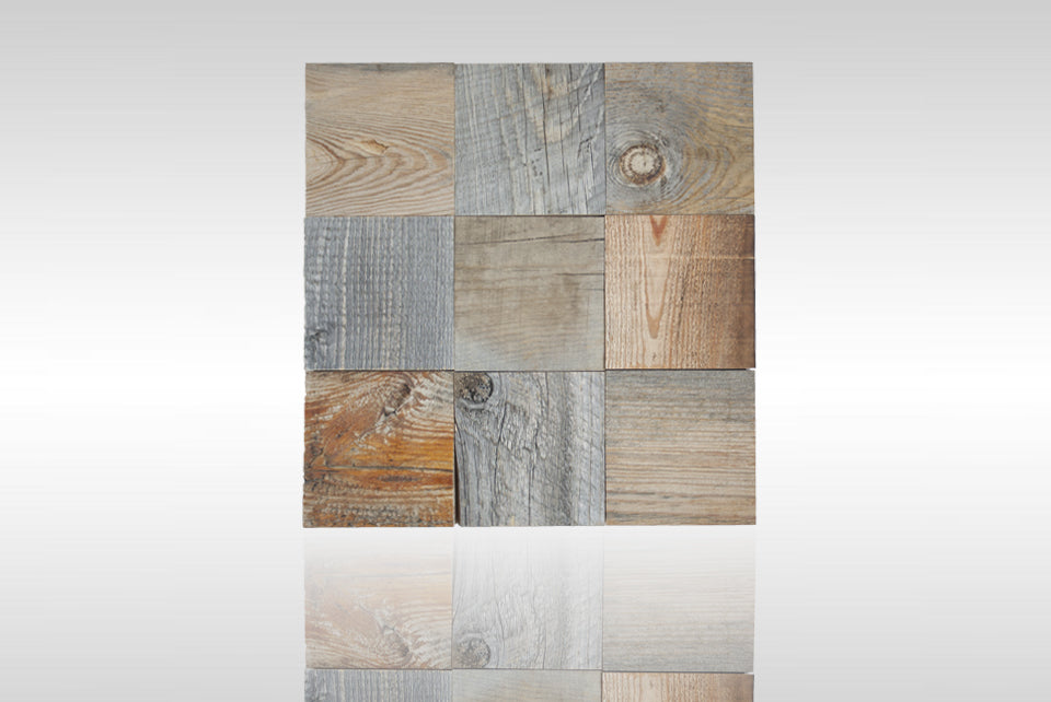 Rawhide Flats Wood Tiles by Everitt and Schilling