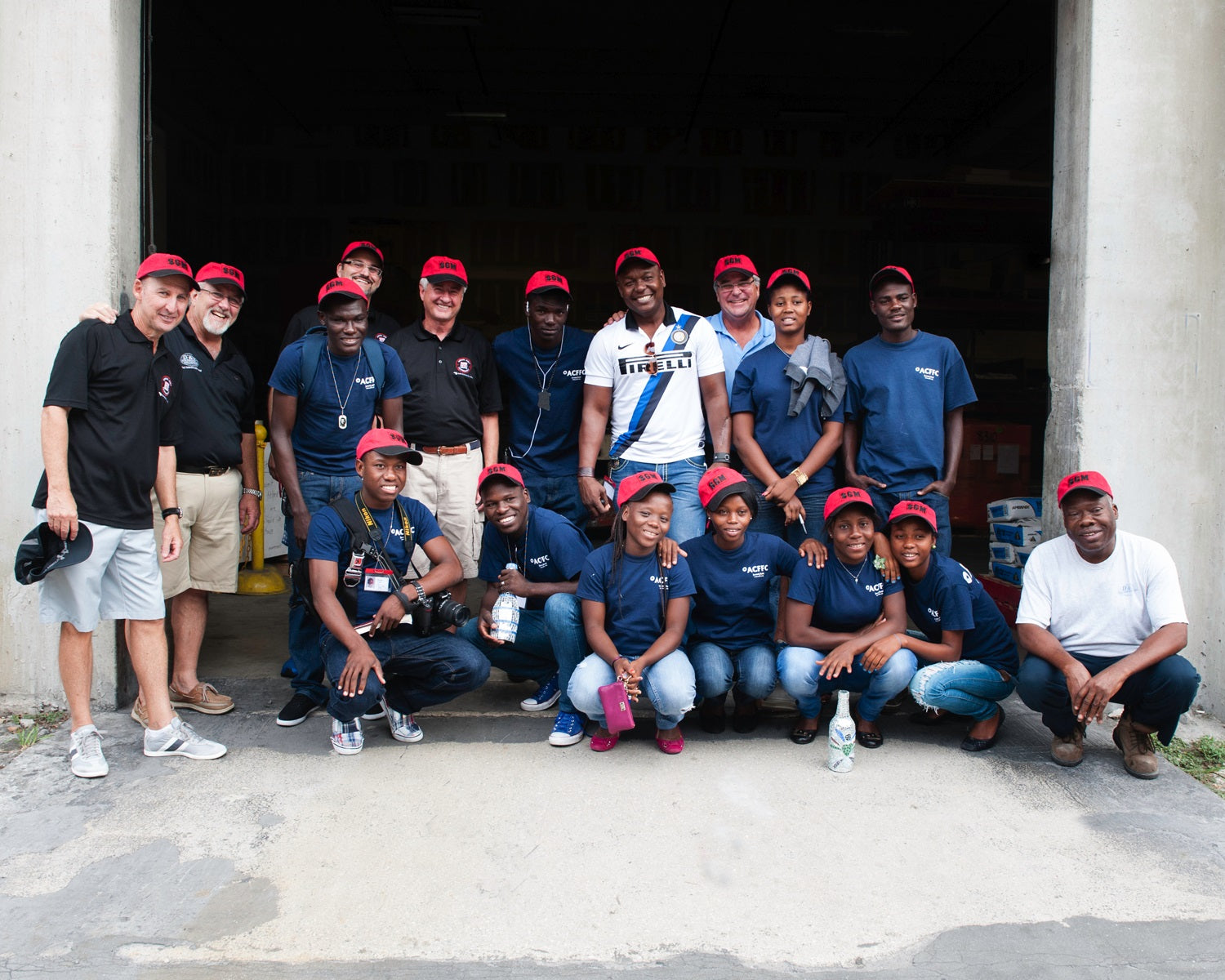 Haitian Art Students Thank D&B Tile