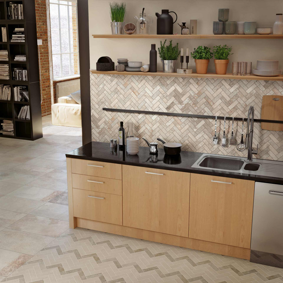Open Shelving Backsplashes: A Design Guide | D&B Tile
