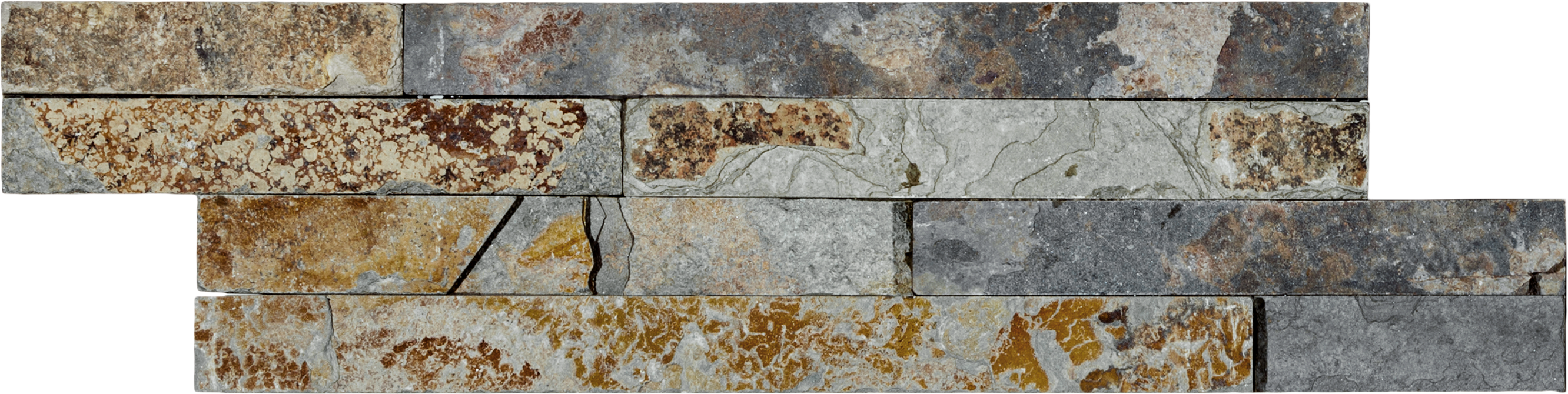 Bati Orient USA 4x14 Rust Slate Wall Cladding