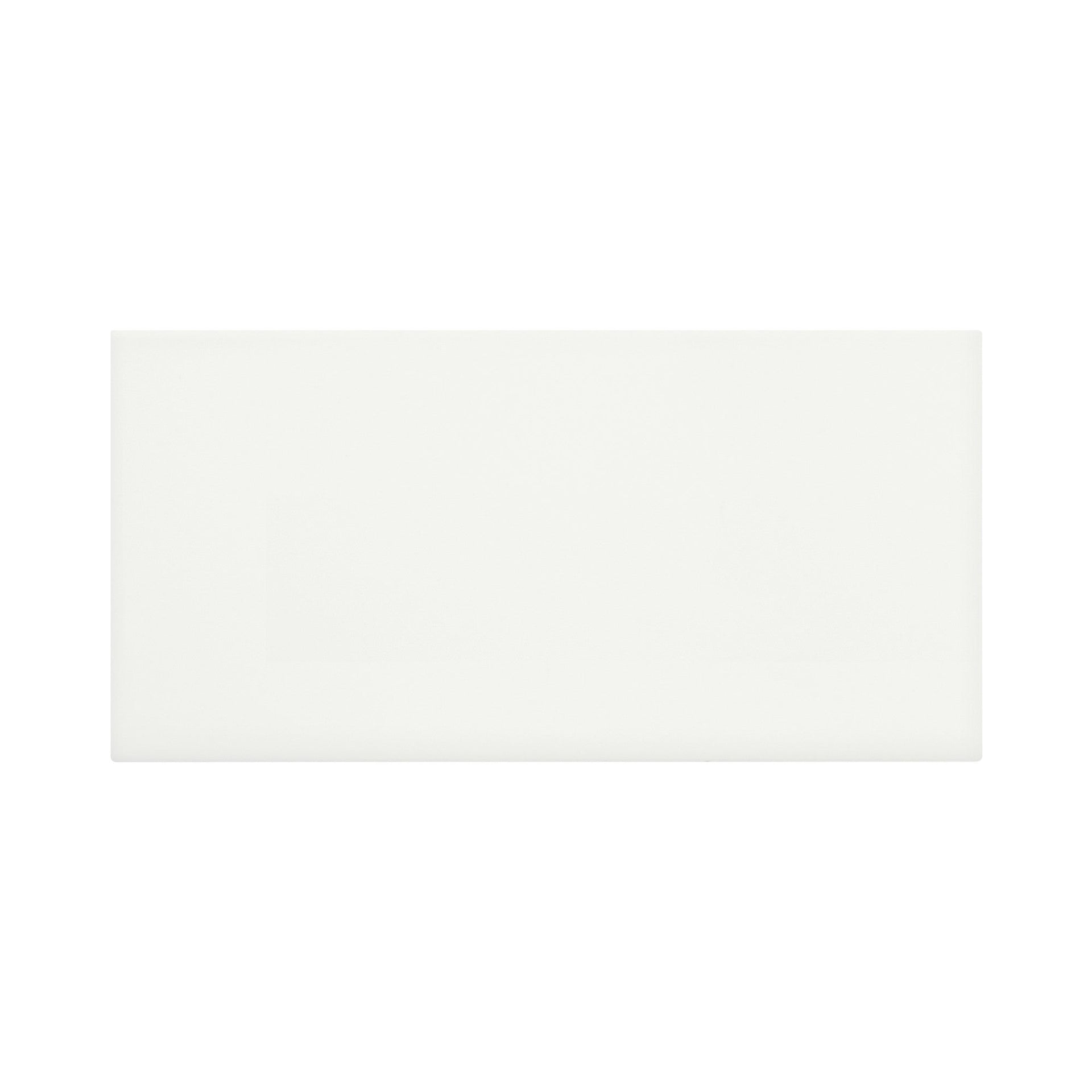 3x6 White Glossy Wall Tile | D&B Tile