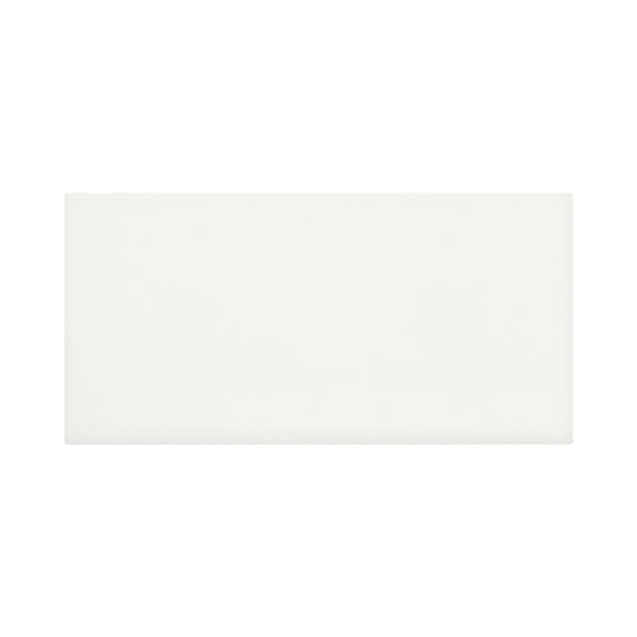 3x6 White Glossy Wall Tile | D&B Tile